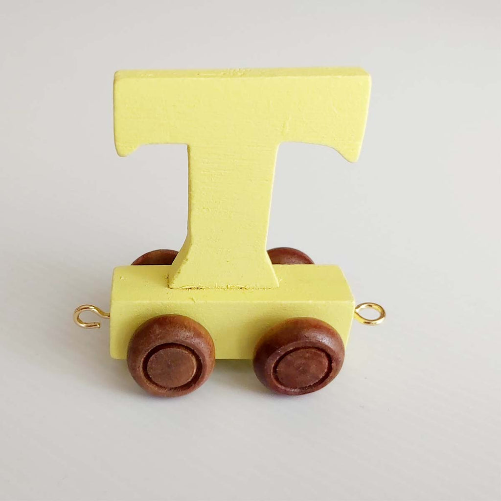 Wooden Coloured Train Letter T – CoolGuPPy