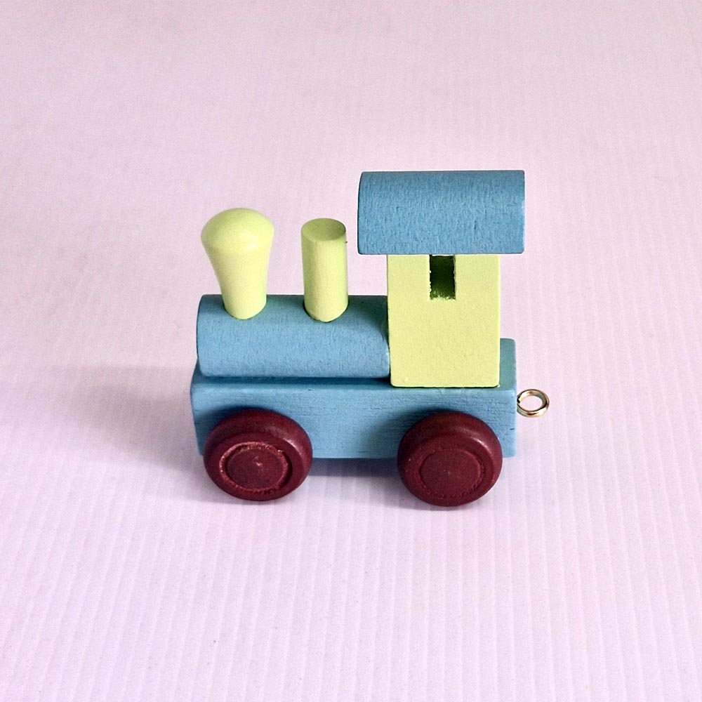 Wooden Coloured Train - Front Engine – CoolGuPPy
