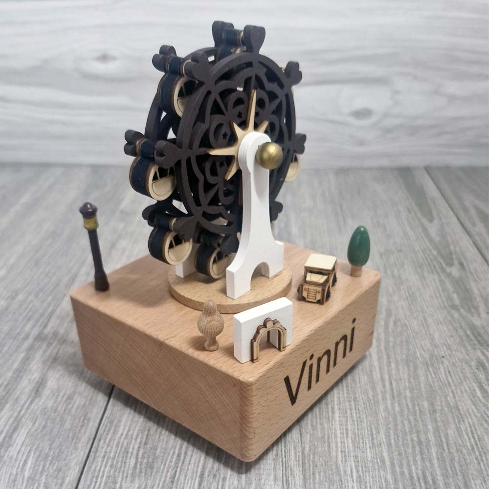Personalised Music Box - Ferris Wheel and car – CoolGuPPy