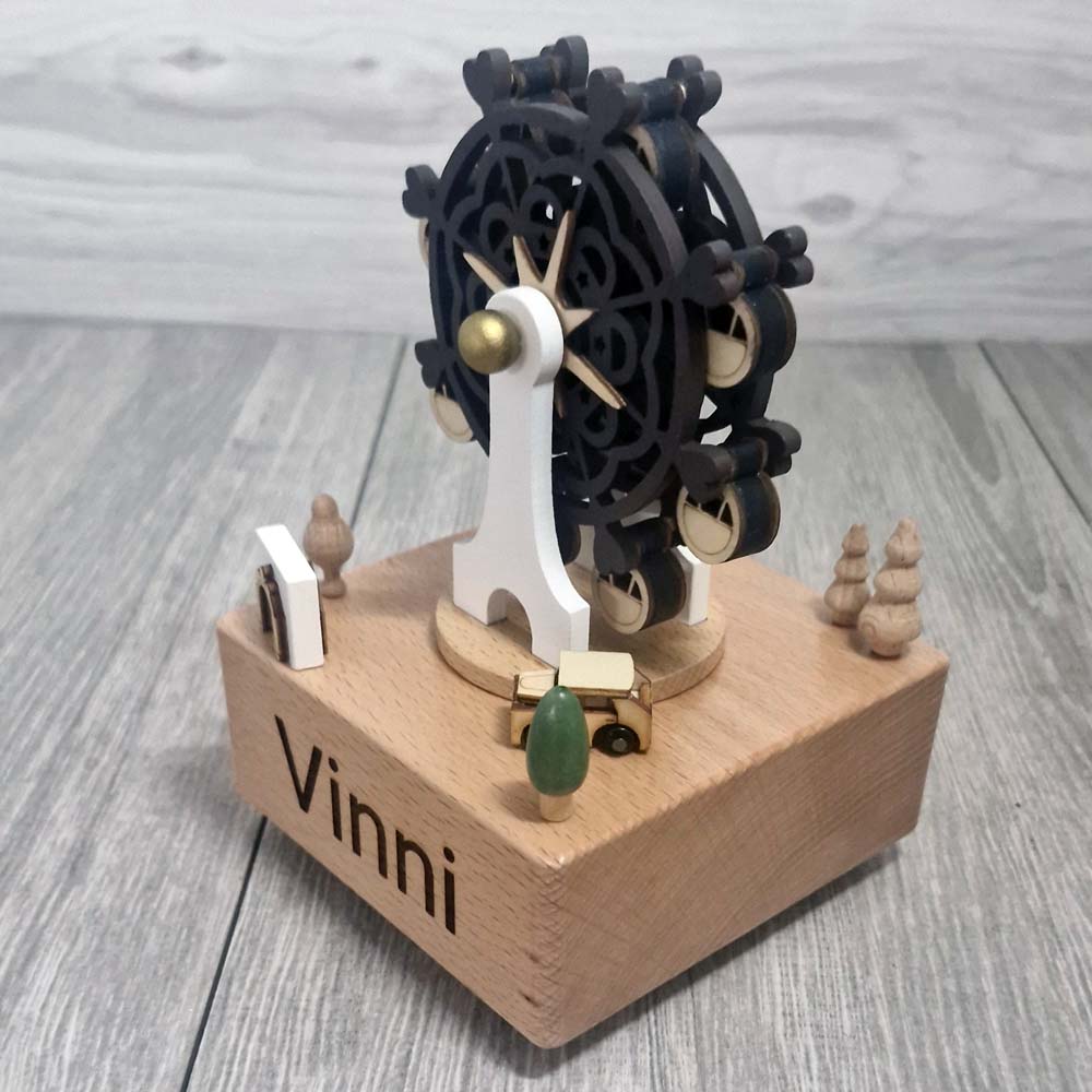 Personalised Music Box - Ferris Wheel and car – CoolGuPPy