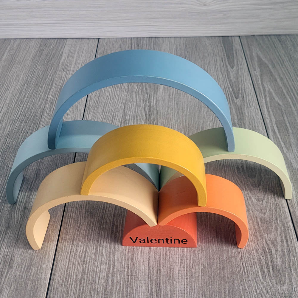 Personalised Wooden Stacking Rusty – CoolGuPPy