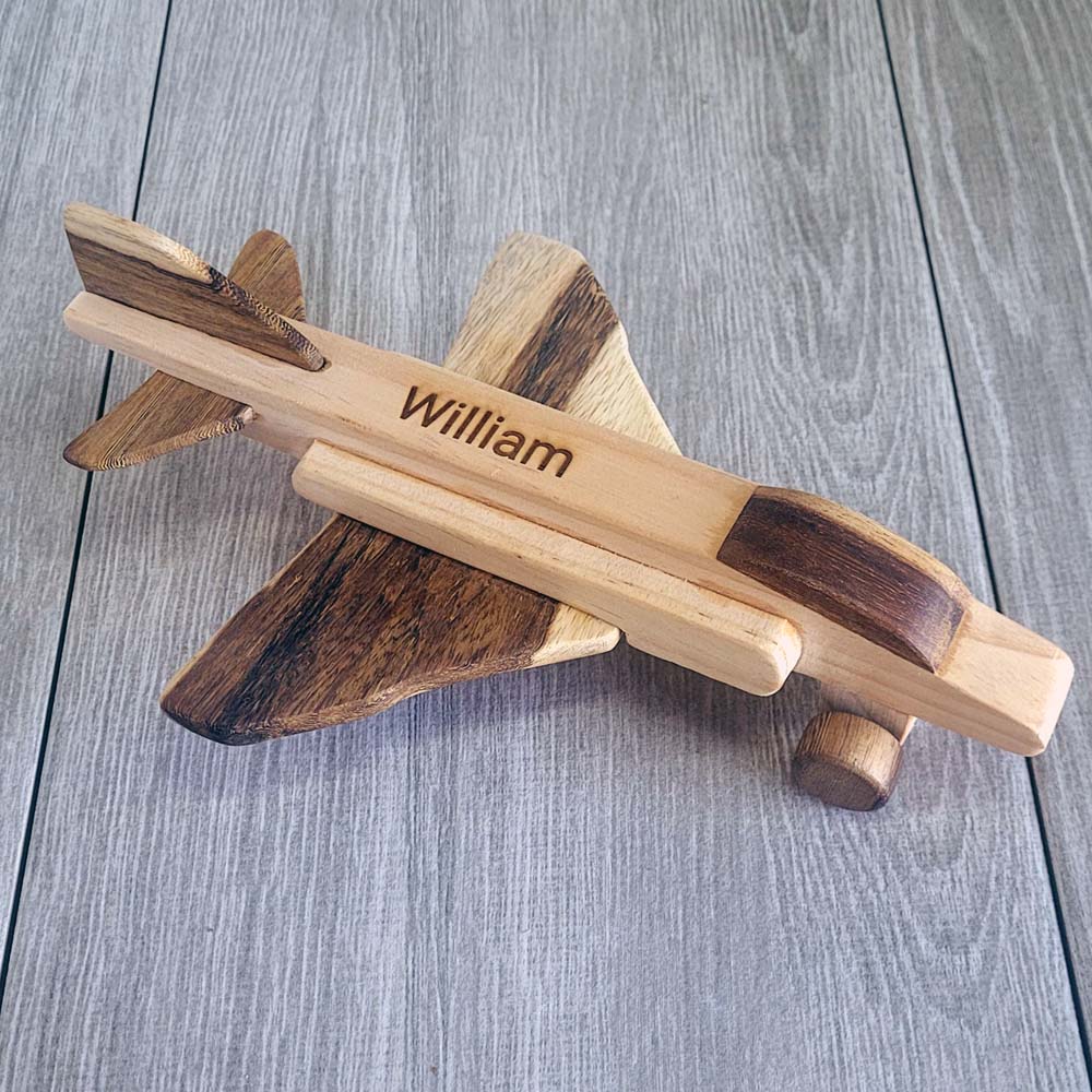 Personalised Wooden Plane - Special Edition – CoolGuPPy
