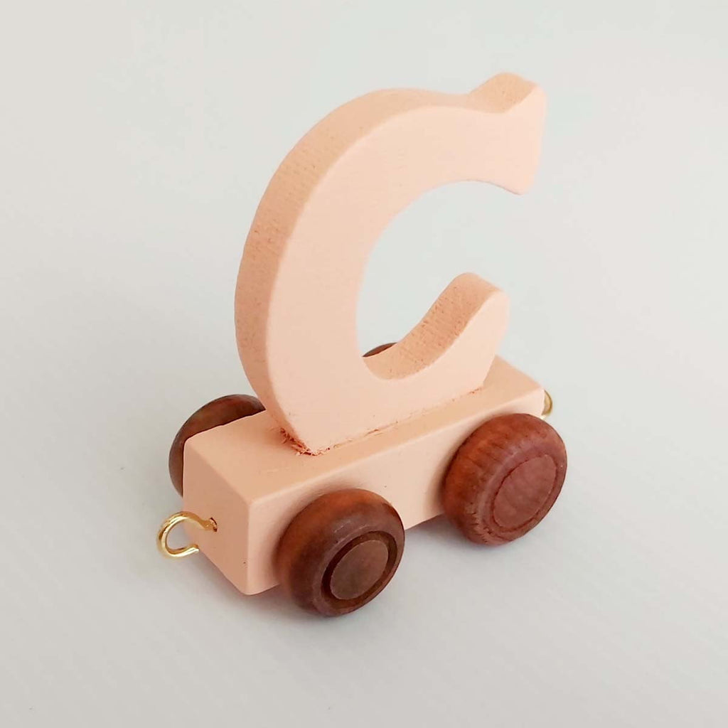 Wooden Coloured Letter C – CoolGuPPy