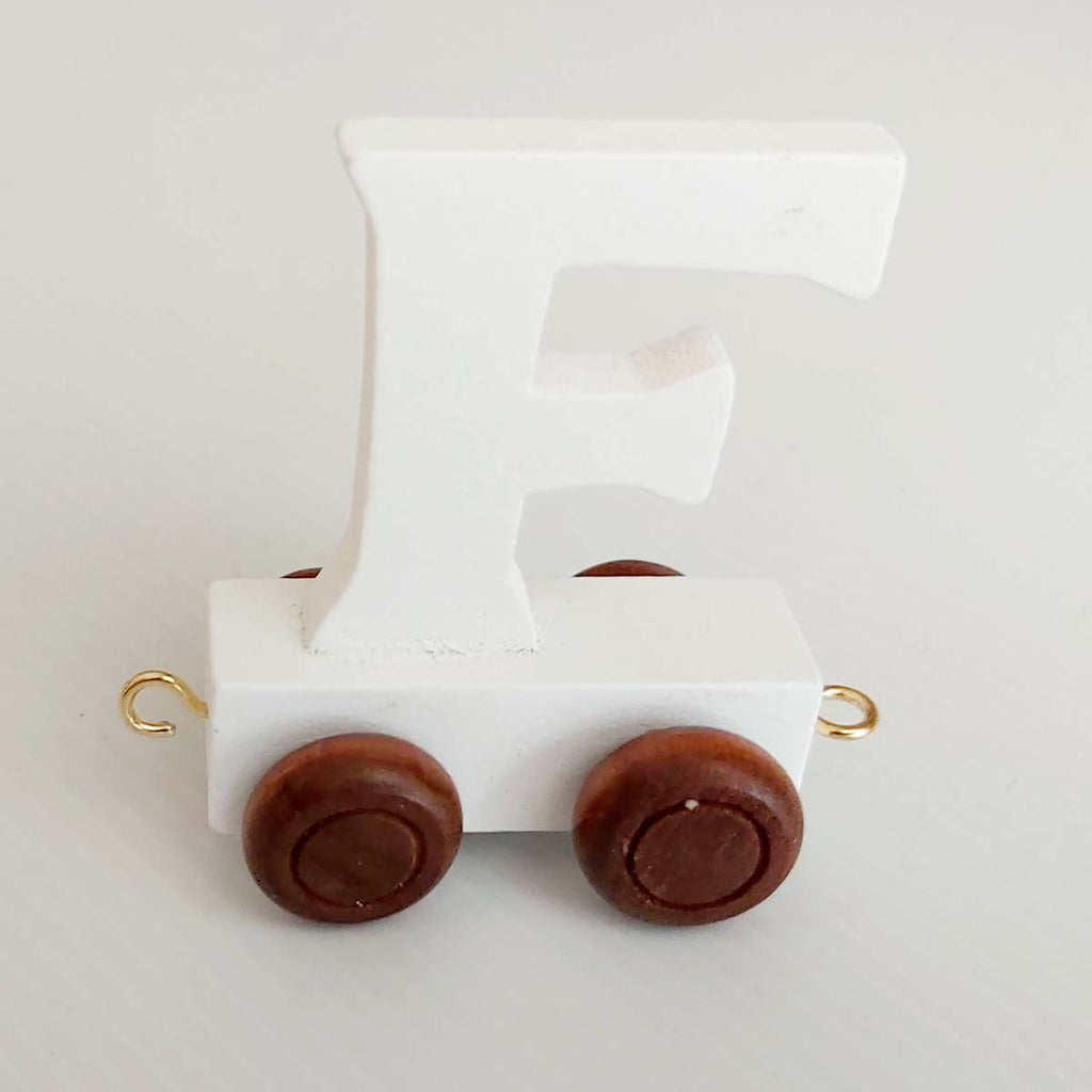 Wooden Coloured Train Letter F – CoolGuPPy