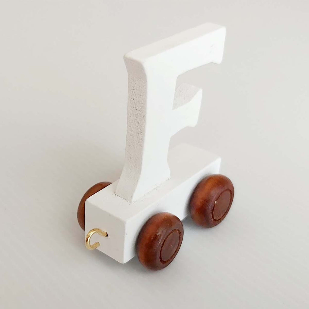 Wooden Coloured Train Letter F – CoolGuPPy